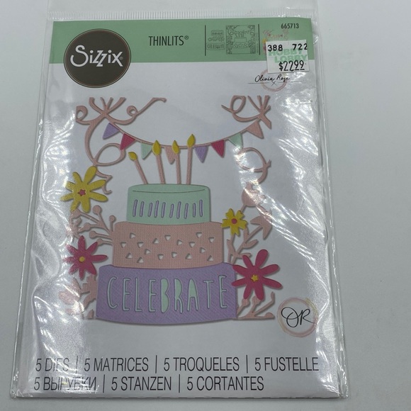 Sizzix | Office | Sizzix Happy Birthday Dies | Poshmark